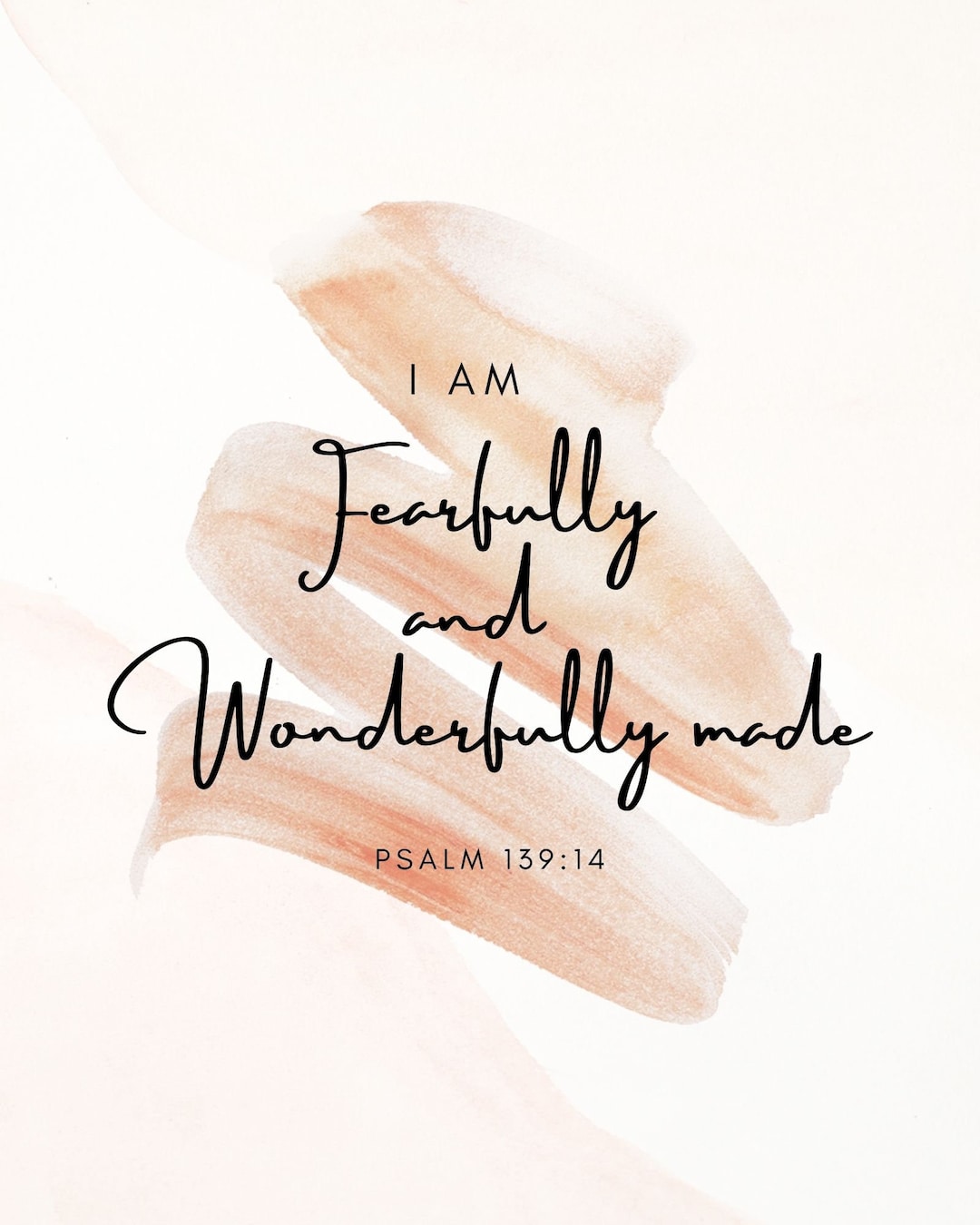Digital Download "fearfully and Wonderfully Made" - Etsy