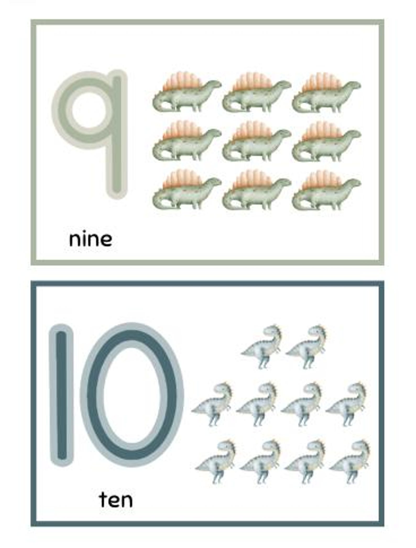 Number Flashcards 0-20, Numbers Flashcards, Learn to Count, Numbers 0 ...