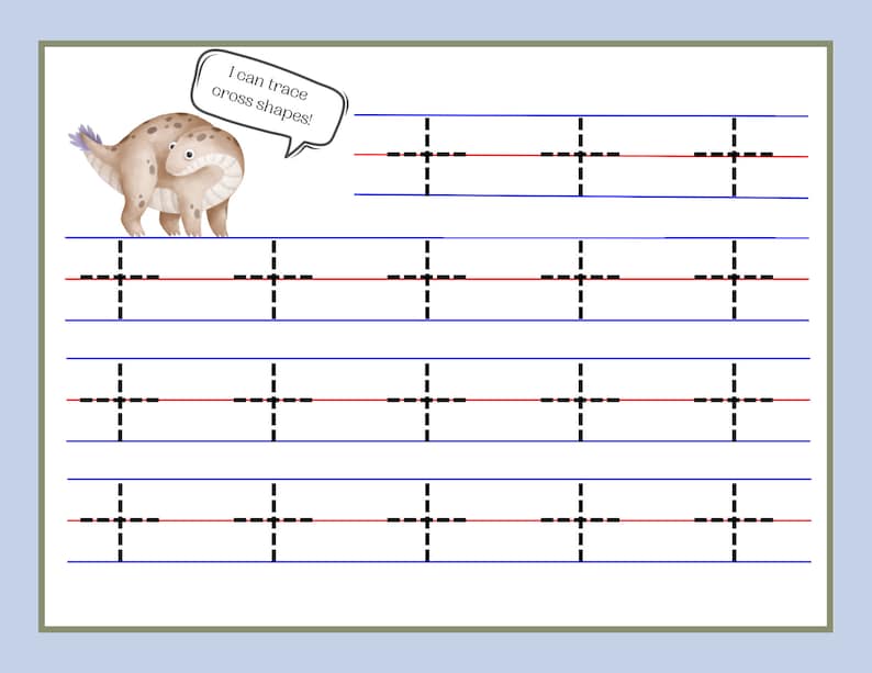 Toddler Handwriting Busy Book, Handwriting Tracing Printables for Kids ...