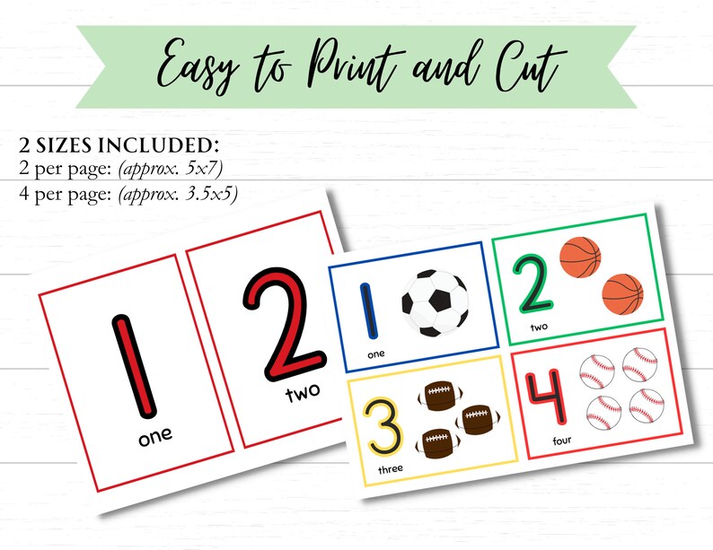 Sports Printable Flashcards , Homeschool Printables, Flashcards for ...