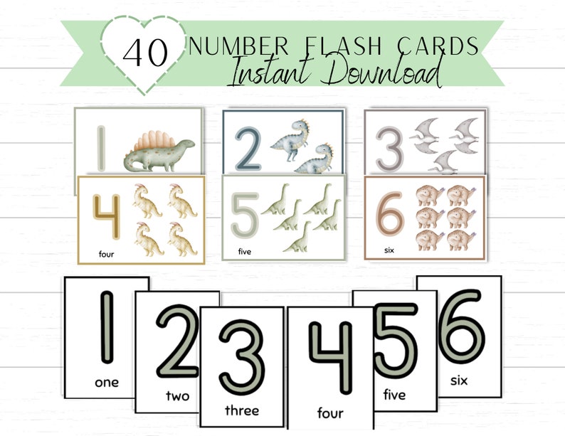 Number Flashcards 0-20, Numbers Flashcards, Learn to Count, Numbers 0 ...