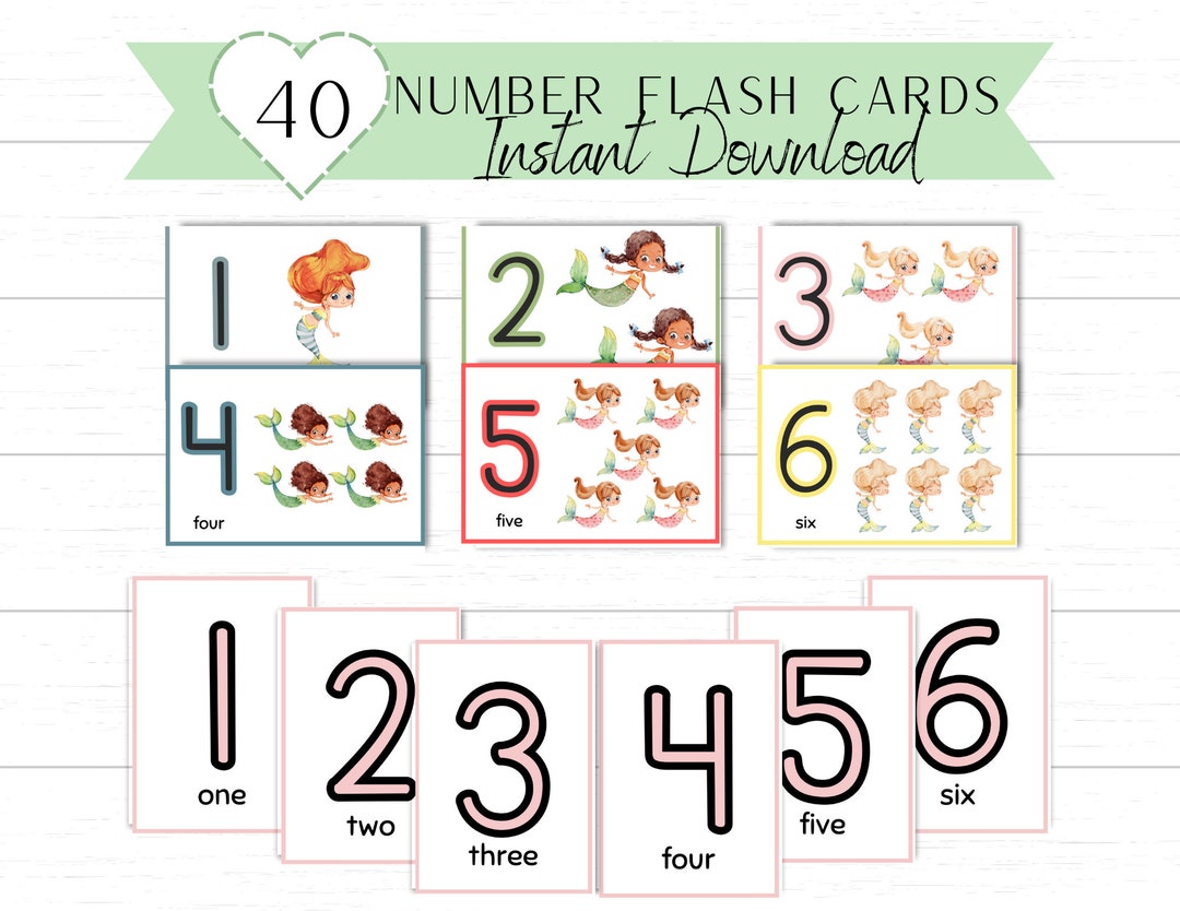 Number Flashcards 0-20, Numbers Flashcards, Learn to Count, Numbers 0 ...