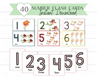 Number Flashcards 0-20, Numbers Flashcards, Learn to Count, Numbers 0 ...