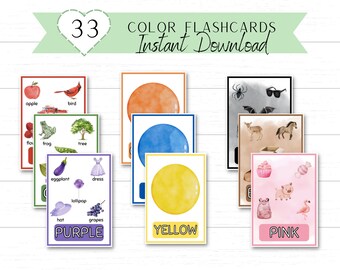 Unicorn Printable Flashcards , Homeschool Printables, Flashcards for ...