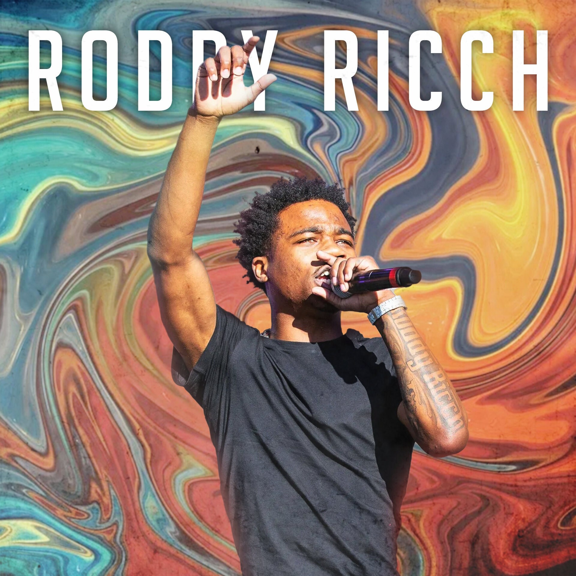 Roddy Ricch Digital Poster - Etsy