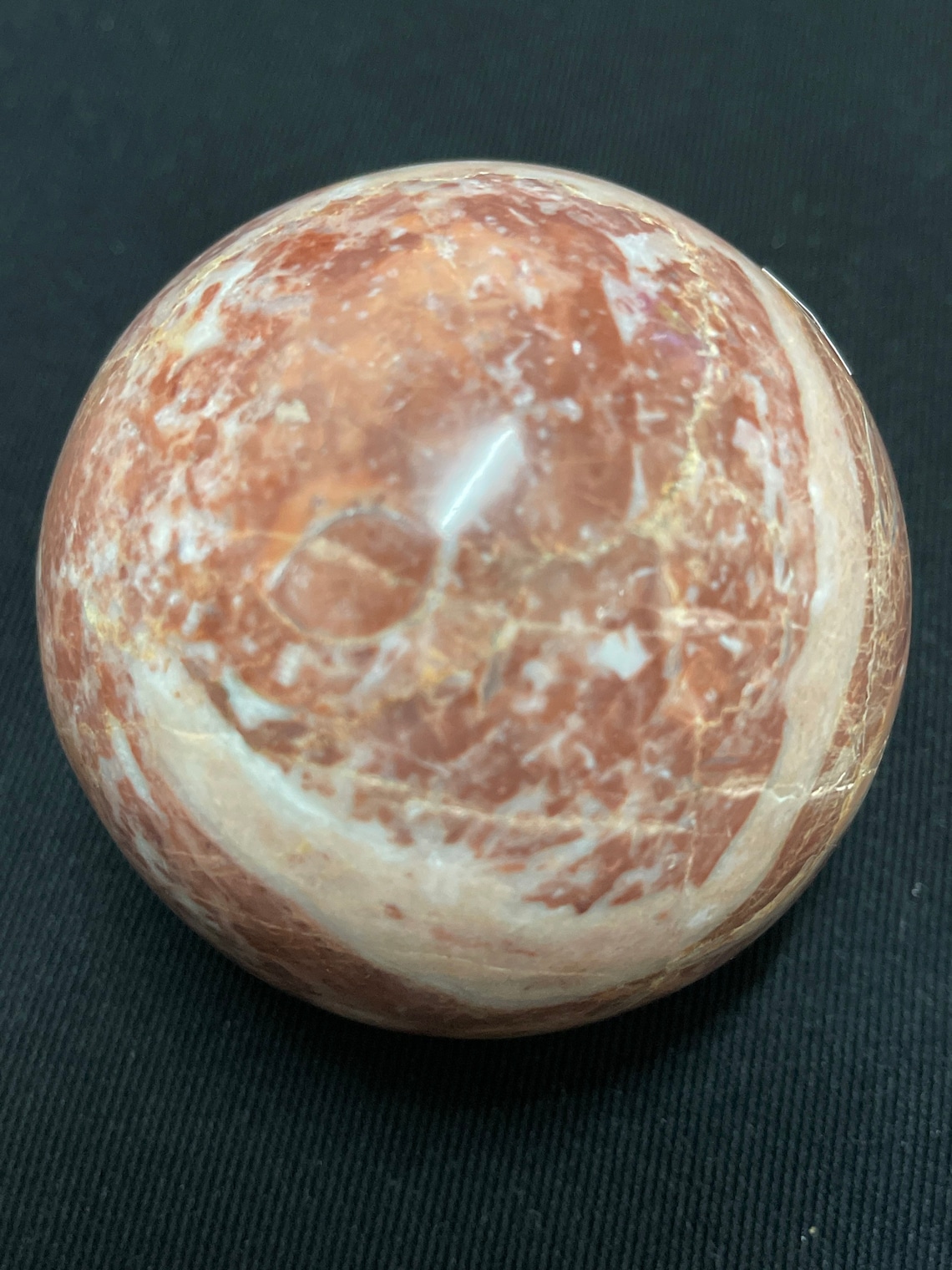 Dusty Pink Strawberry Jasper Sphere/ball Healing Mineral - Etsy Canada