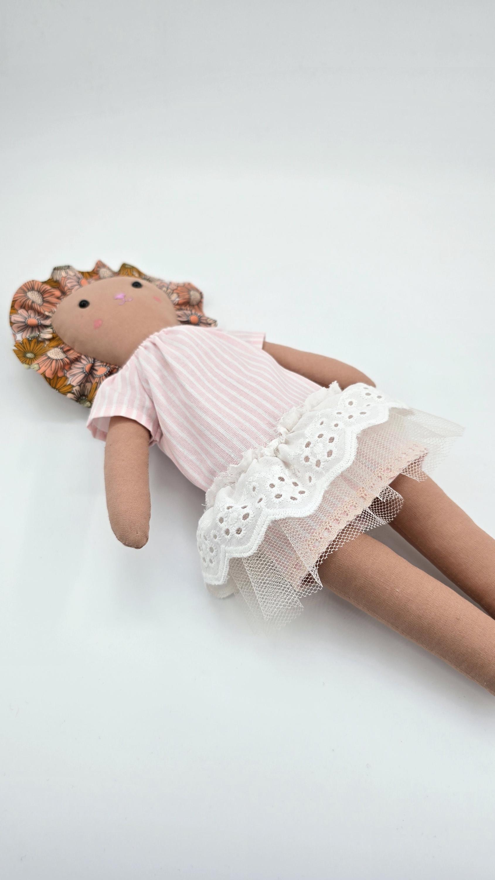 Lion Rag Doll Sewing Pattern With Clothes, Beginner PDF Plushie, Quirky ...