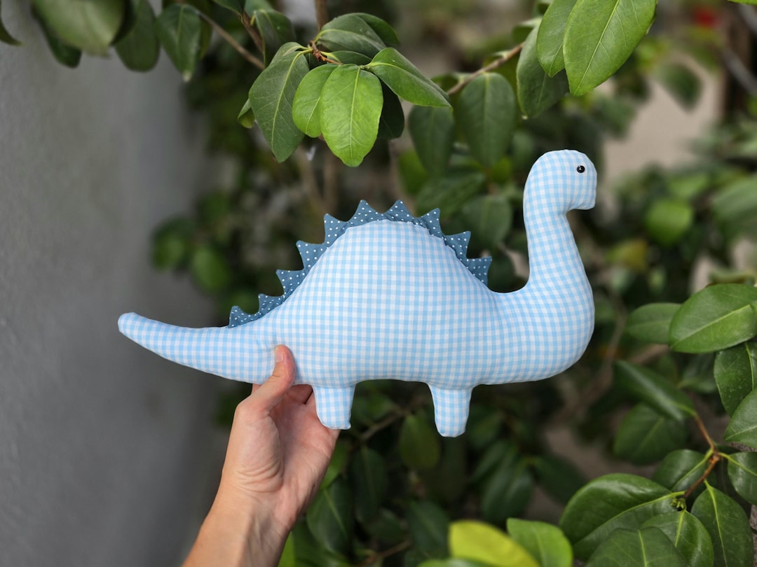 Dinosaur Sewing Pattern for Beginners, DIY Dino Stuffed Animal, Easy ...
