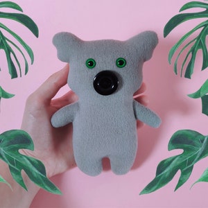 Koala Plushie Sewing Pattern, Baby Koala Plush Toy, Baby Shower Gift ...
