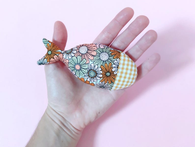 Tiny Fish Sewing Pattern for Beginners, Mini Sea Animal Pattern, Cute ...