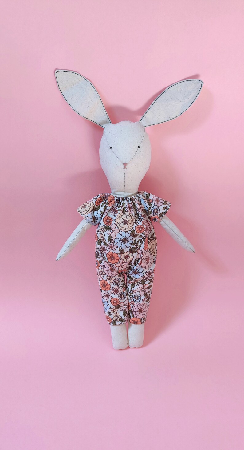 Bunny Sewing Pattern PDF Stuffed Toy Pattern Plushie Tutorial - Etsy