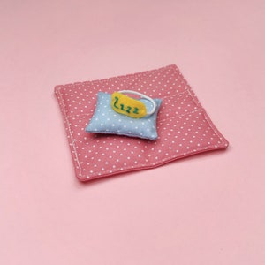 Rag Doll Sleeping Bag Pattern for 5inch Doll, Doll Bed Pattern ...