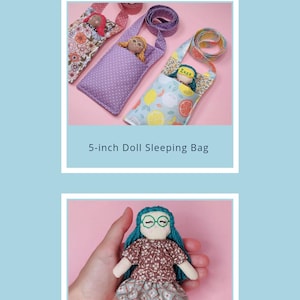 Tiny Doll Pattern PDF, 5 Inch Rag Doll Body Sewing Pattern, Cloth Doll, Fabric Doll, Soft Toy - Etsy