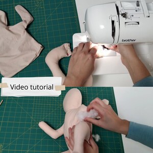 Doll Baby Pattern Sewing PDF Baby Body Sewing Pattern Newborn Store ...