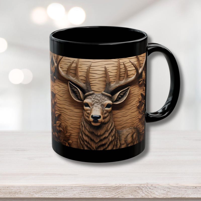 Deer Mugs - Etsy