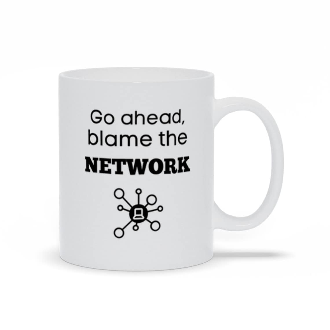 Blame the Network Mug Gift for Network Administrator Funny - Etsy Canada