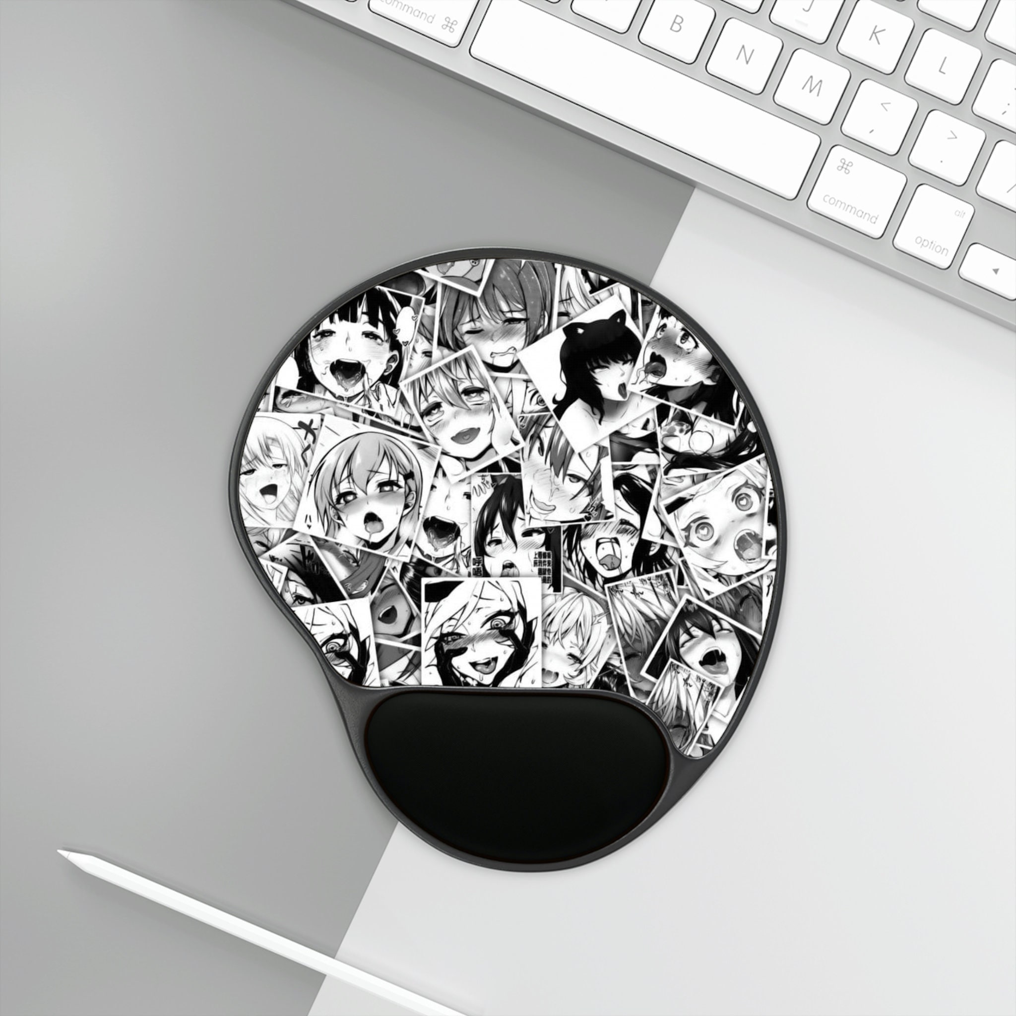 Anime Mouse Pad With Wrist Rest, Cute Mousepad, Anime Gifts, Office ...