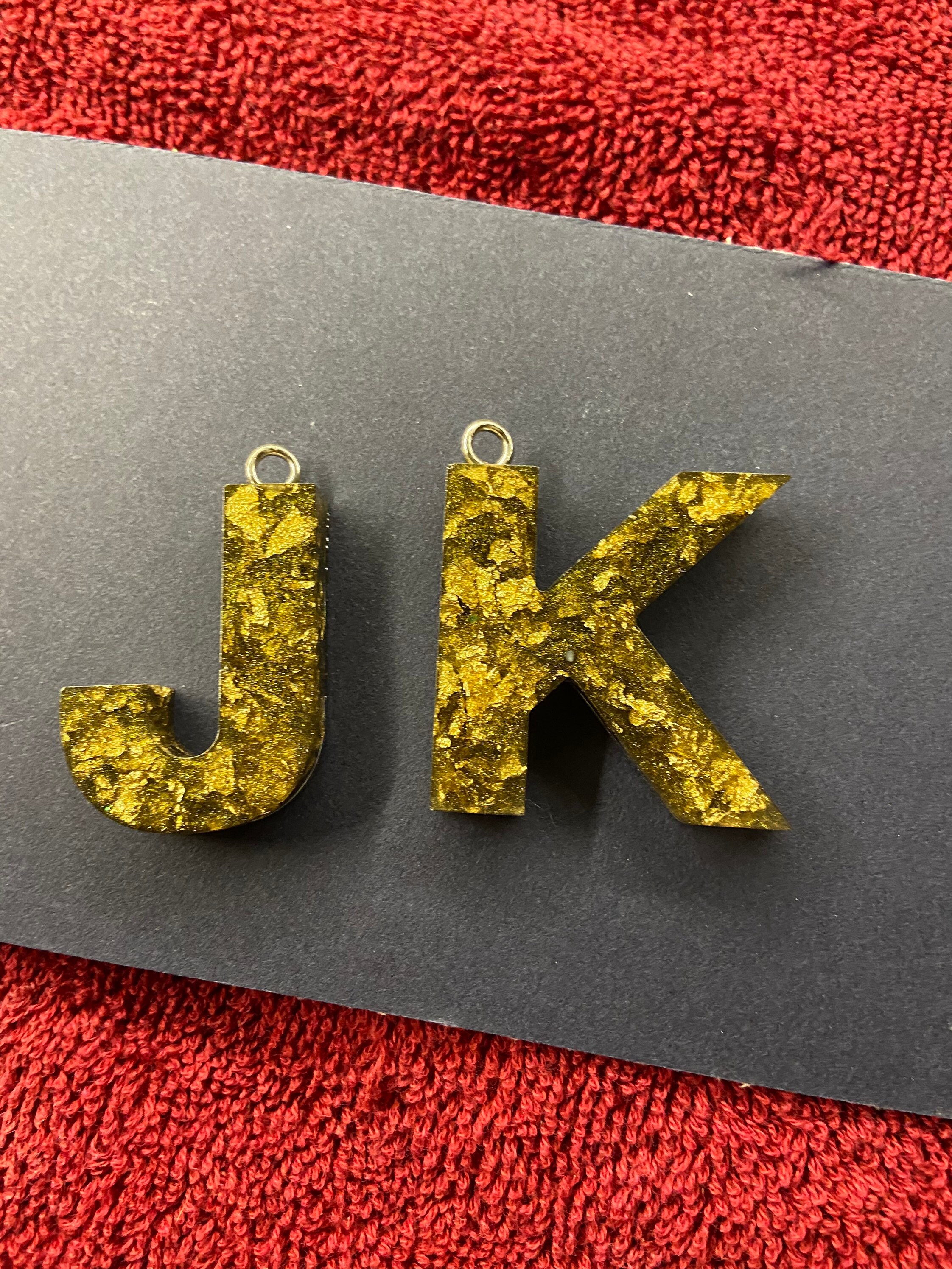 Gold Letter Keychain at Lawrence Pritchard blog