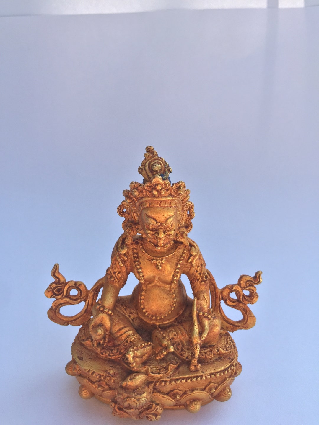 Dzambala Statue Himalayan Statue Tibetan Statue Practitioner's Statue ...