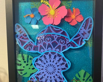 Stitch Shadow Box - Etsy