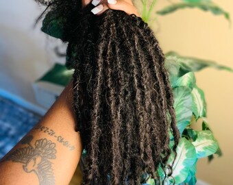 Bohemian Dreadlock Boho Hair Extensions - Etsy