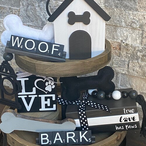 Dog Tier Tray Decor - Etsy