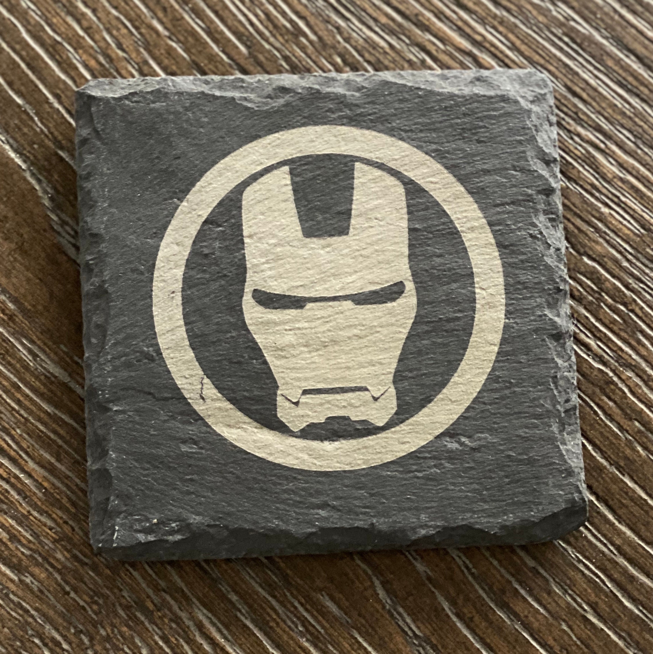MARVEL Inspired Coasters Marvel Character Coaster Captain | Etsy