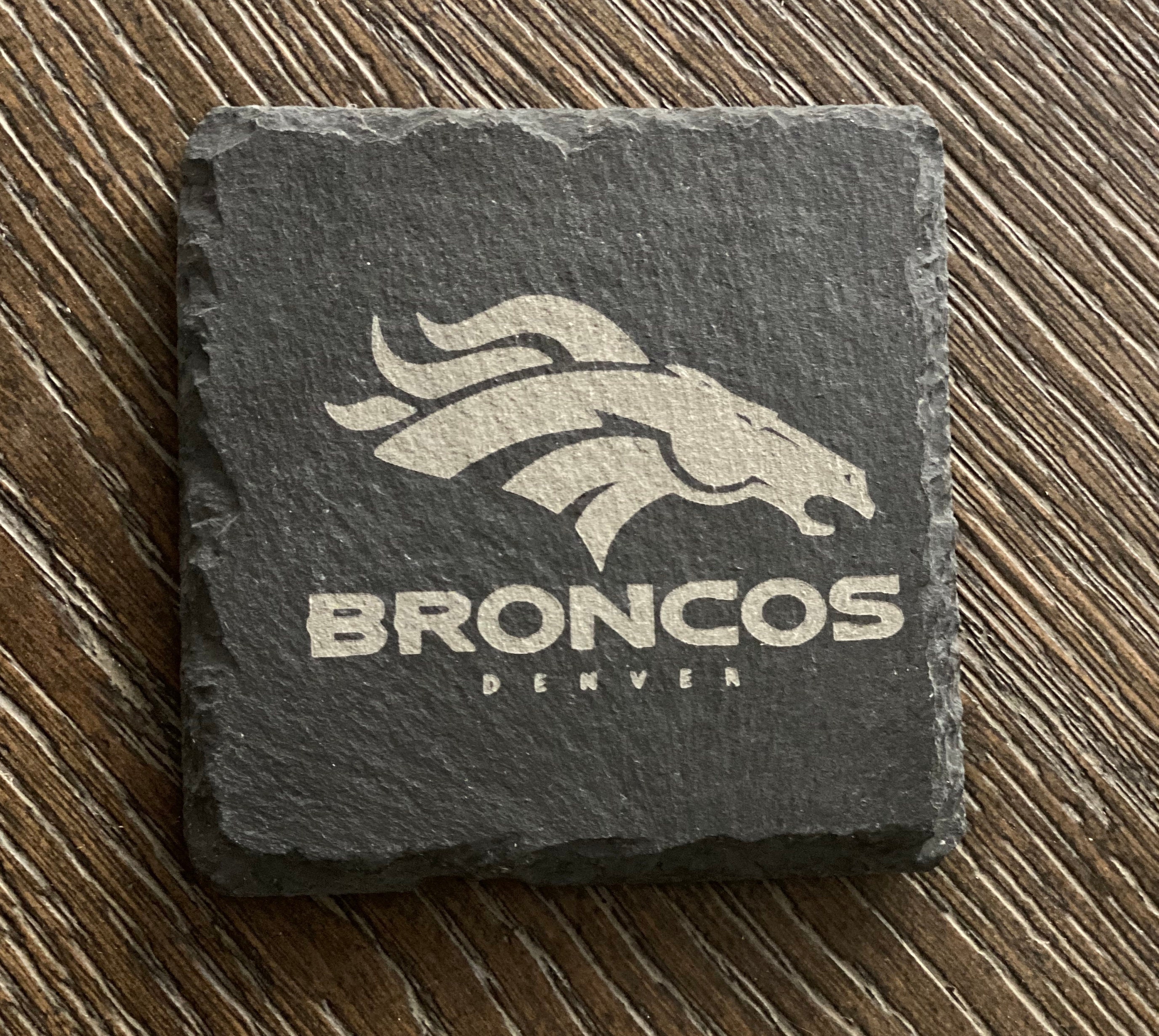 Colorado Sports Coasters Denver Bronco's Coasters - Etsy