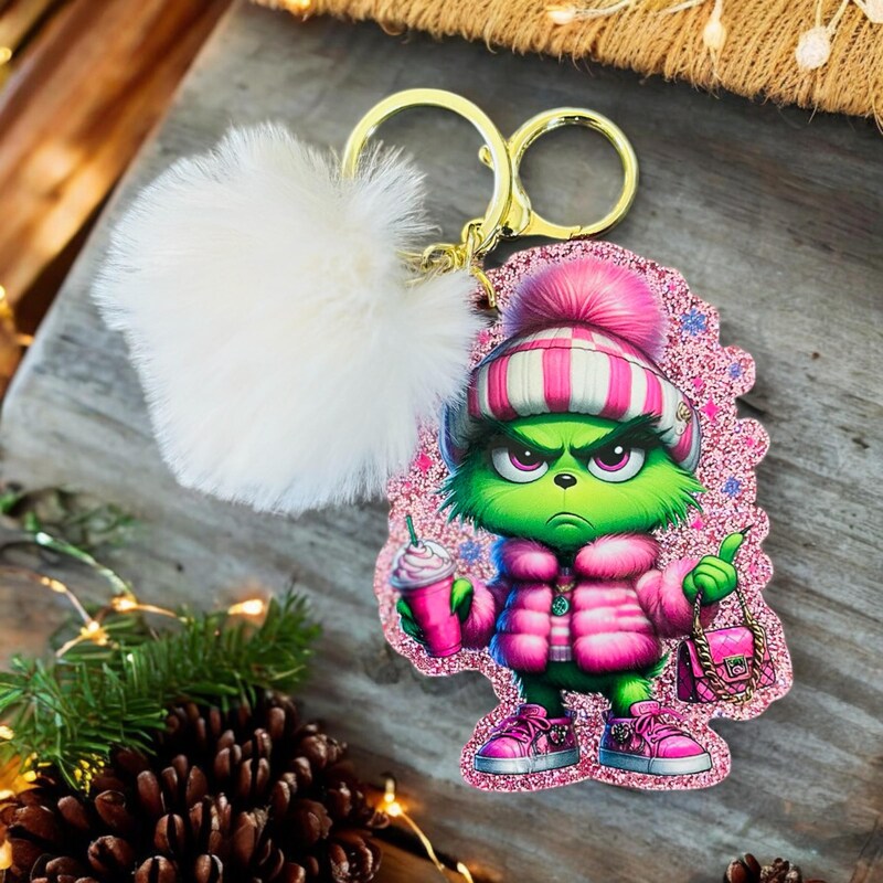 Grinch Monogram Svg - Etsy