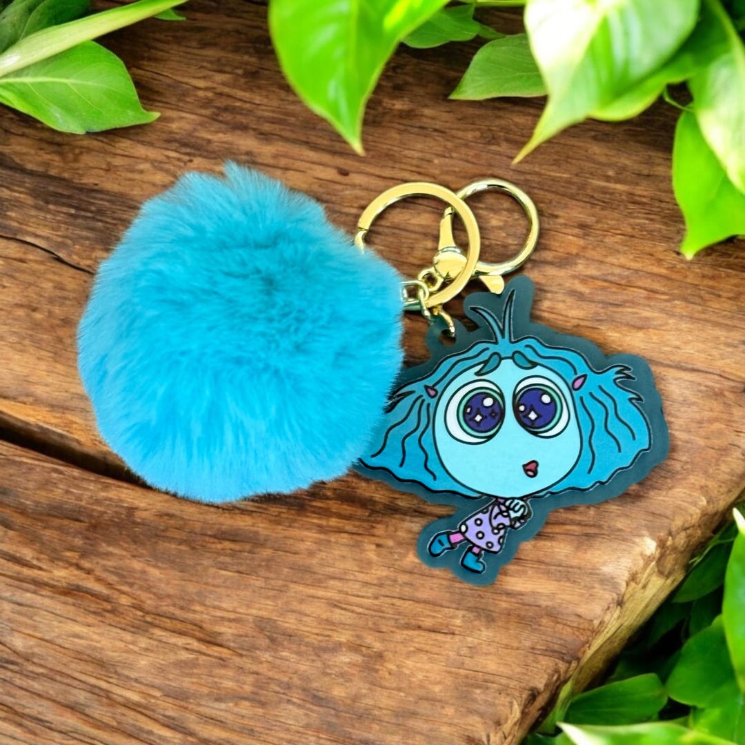 Disney Inside Out Envy Keychain/bag Tag - Etsy