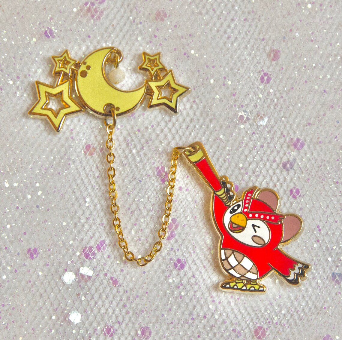 Animal Crossing Enamel Pin Celeste Stargazer - Etsy