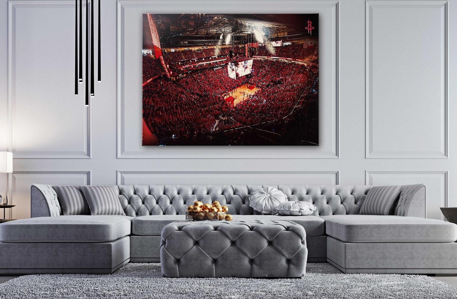 Houston Rockets Canvas Wall Art Design Poster Print Décor - Etsy