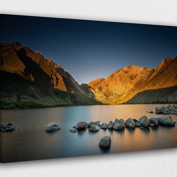 Lake Canvas - Etsy