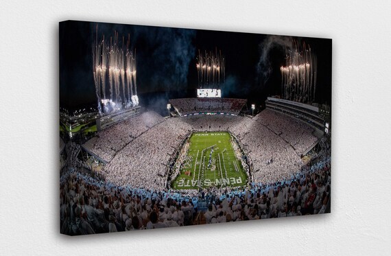 Beaver Stadium in Pa Canvas Wall Art Design Poster Print - Etsy