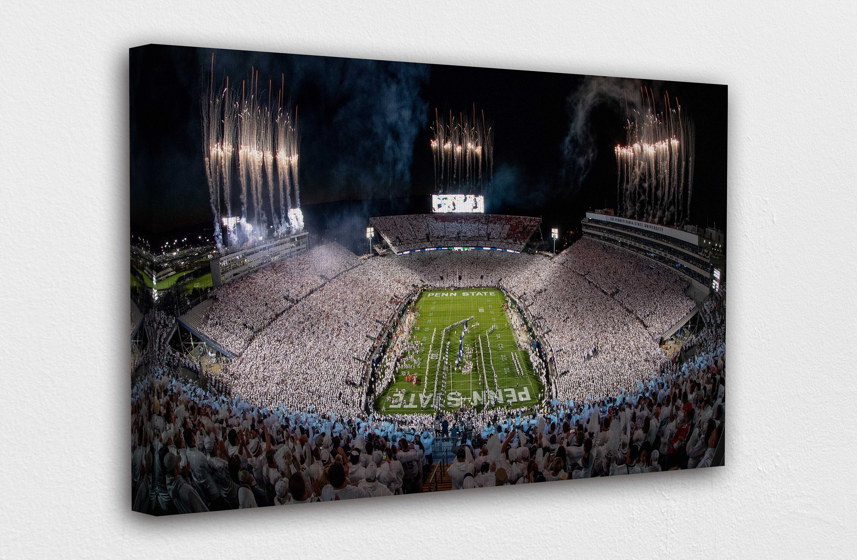 Beaver Stadium in Pa Canvas Wall Art Design Poster Print | Etsy