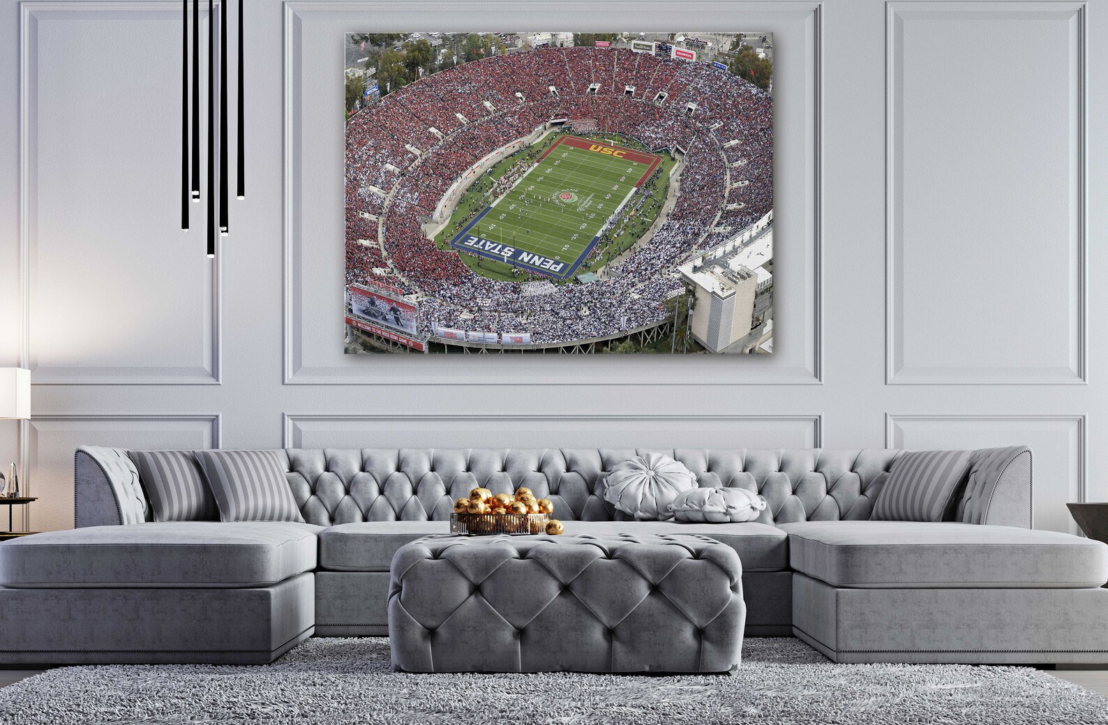 Rose Bowl Aerial View Canvas Wall Art Design Poster Print - Etsy