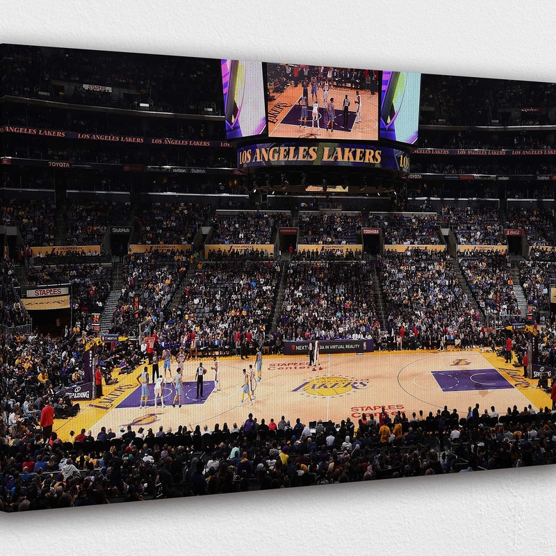 Lakers Canvas - Etsy