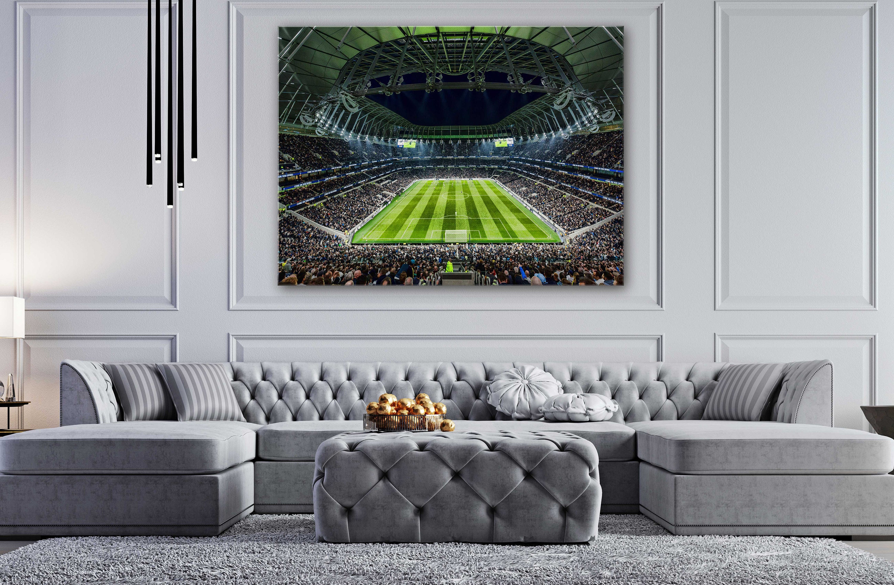 Tottenham Spurs Stadium Canvas Wall Art Design Poster Print - Etsy