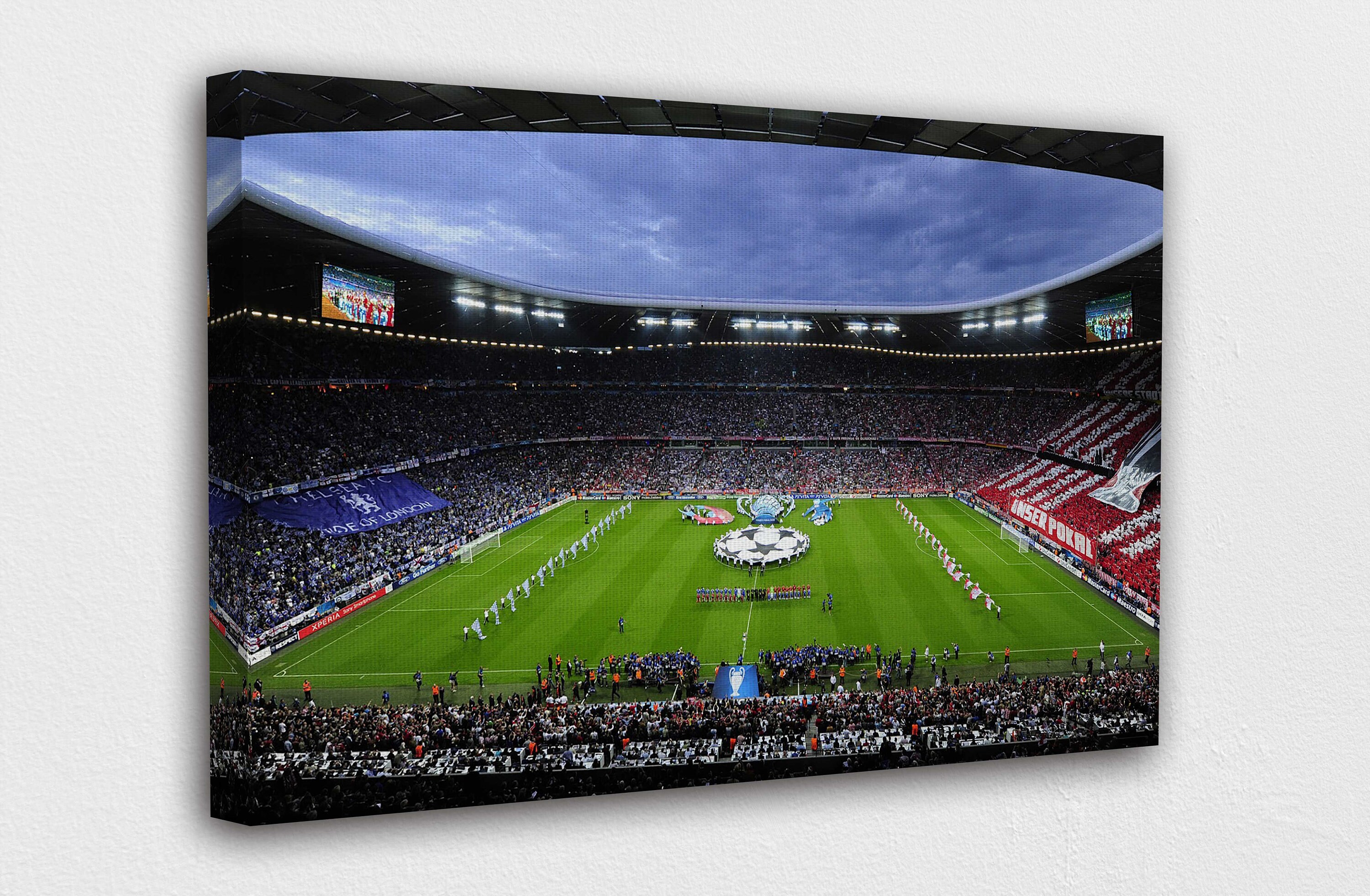 Allianz Arena Munich Germany Canvas Wall Art Design Poster - Etsy UK