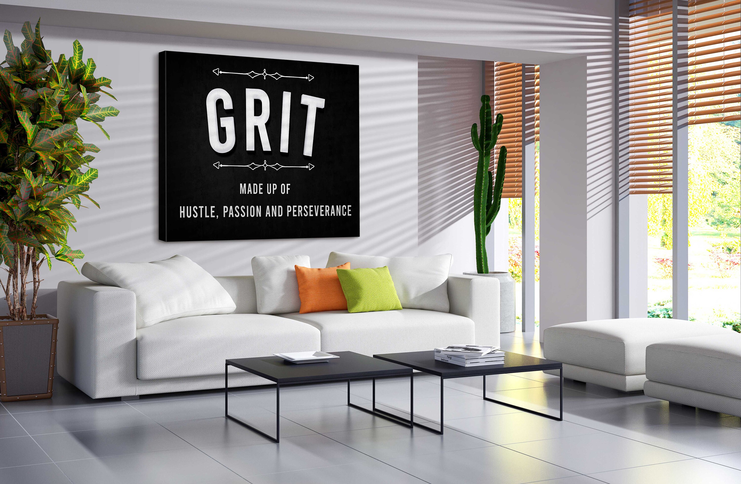 Made up of Grit Canvas Wall Art Design Poster Print Decor - Etsy