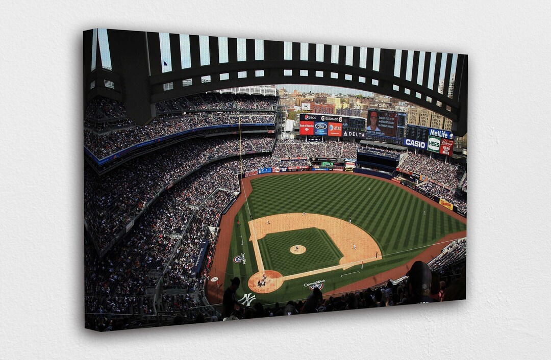 Yankee Stadium Ny Canvas Wall Art Design | Poster Print Décor for Home ...