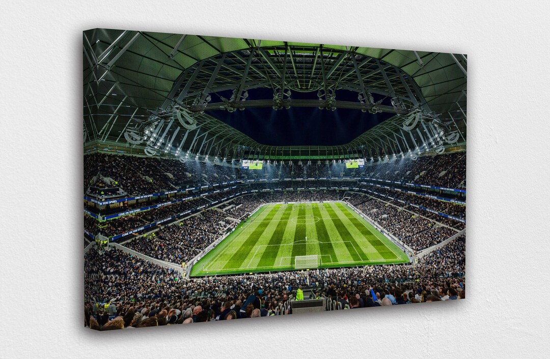 Tottenham Spurs Stadium Canvas Wall Art Design | Poster Print Décor for ...