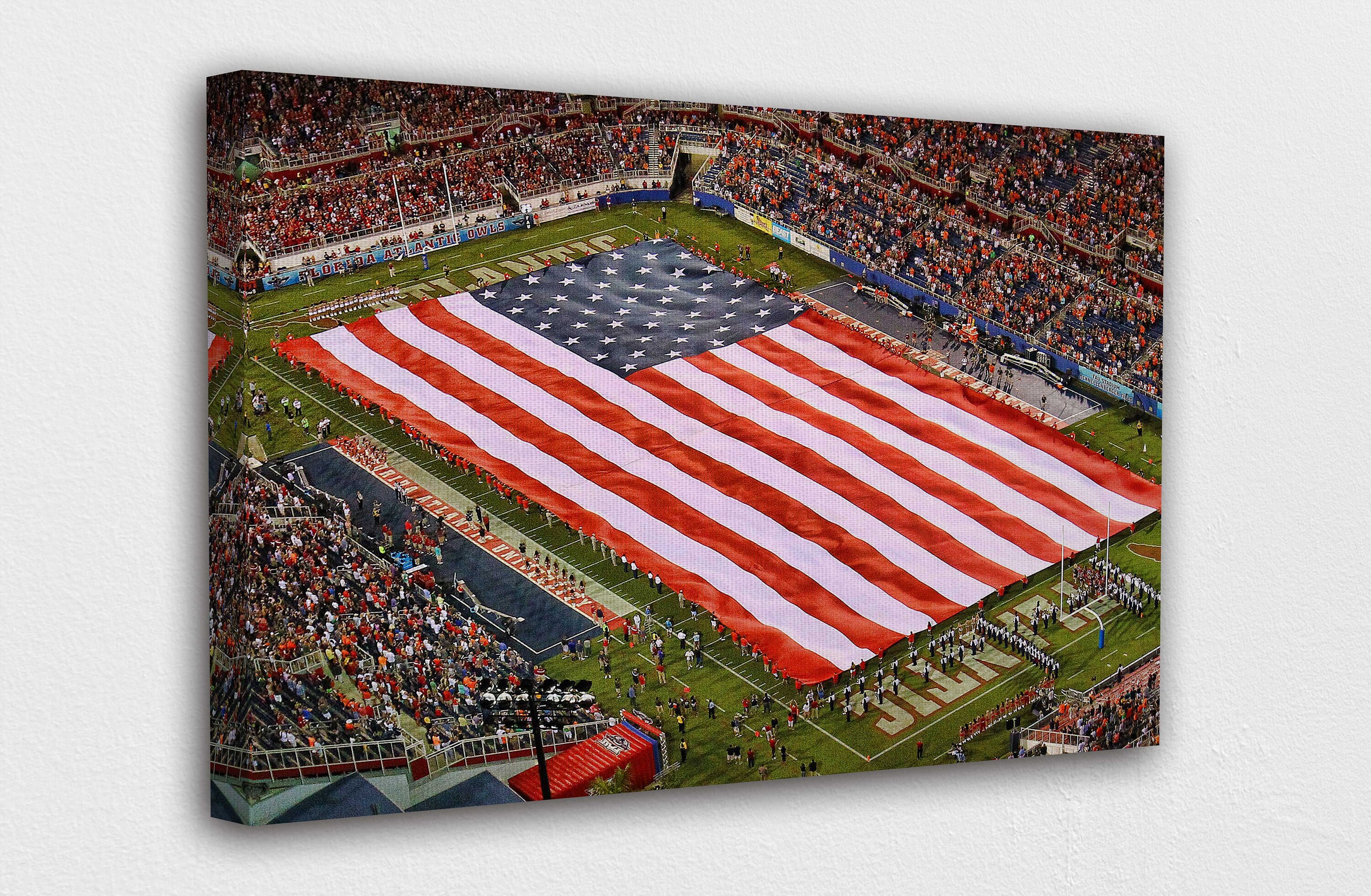 Fau stadium in Florida Canvas Wall Art Design Poster Print | Etsy