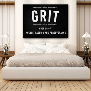 Made up of Grit Canvas Wall Art Design | Poster Print Decor for Home ...