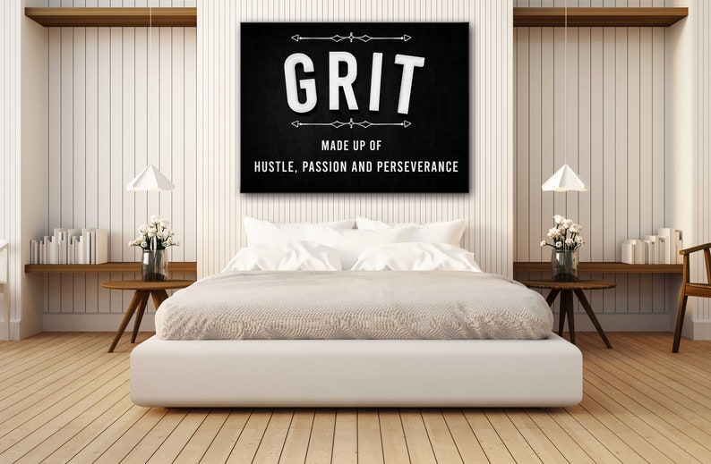 Made up of Grit Canvas Wall Art Design Poster Print Decor - Etsy