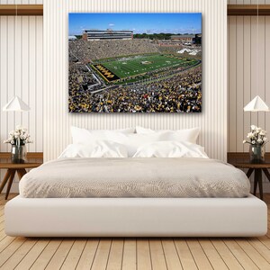 Faurot Field at Memorial Stadium Canvas Wall Art Design | Poster Print ...