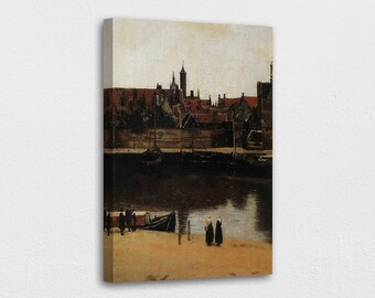 View of Delft Vermeer Poster - Etsy