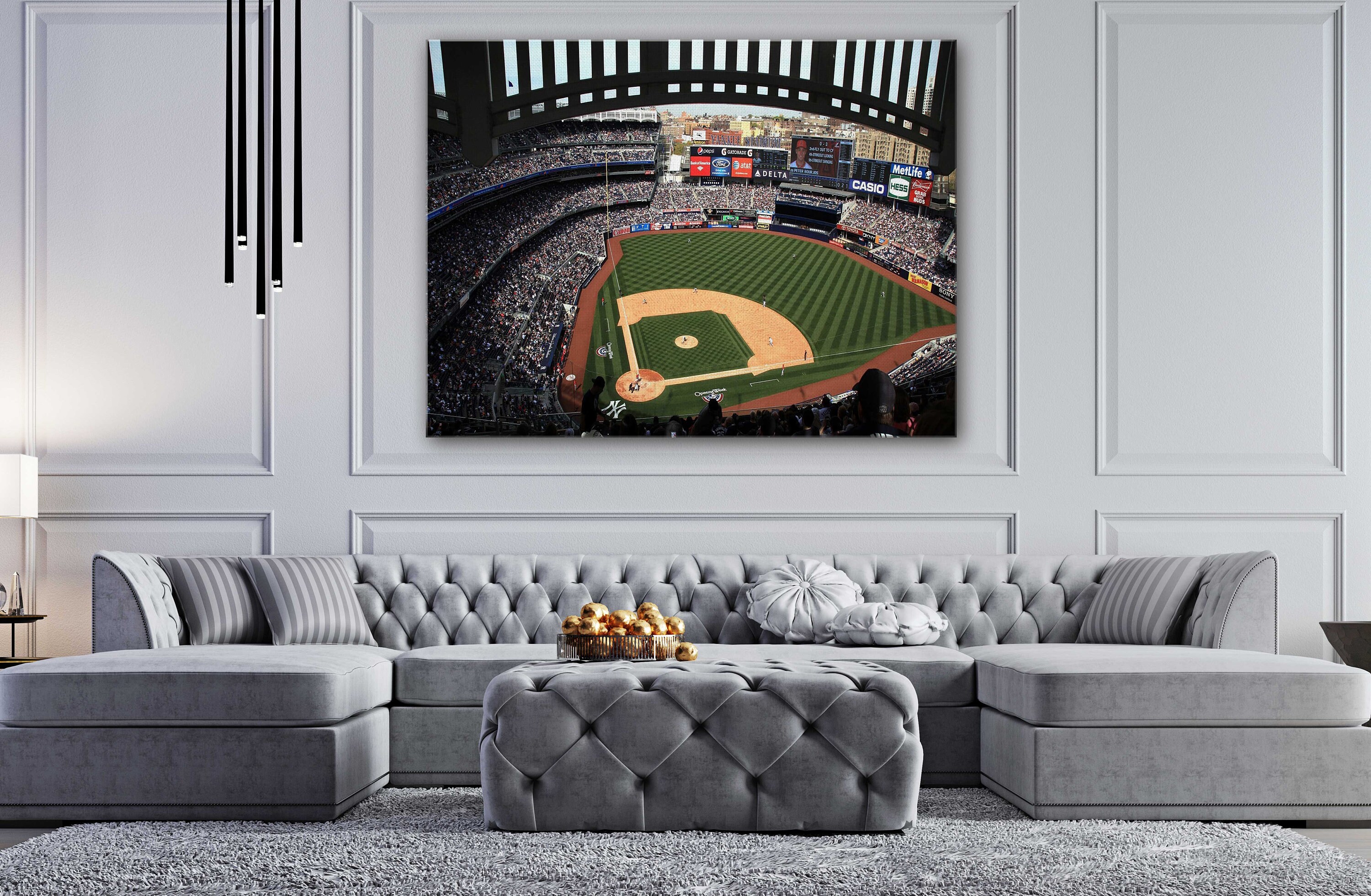 Yankee Stadium Ny Canvas Wall Art Design Poster Print Décor - Etsy