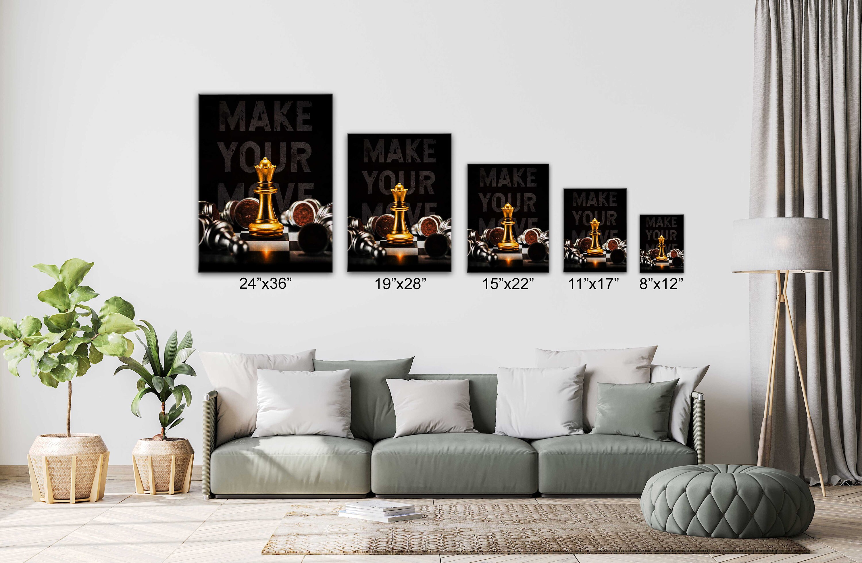 Make Your Own Move Canvas Wall Art Design Poster Print Decor - Etsy