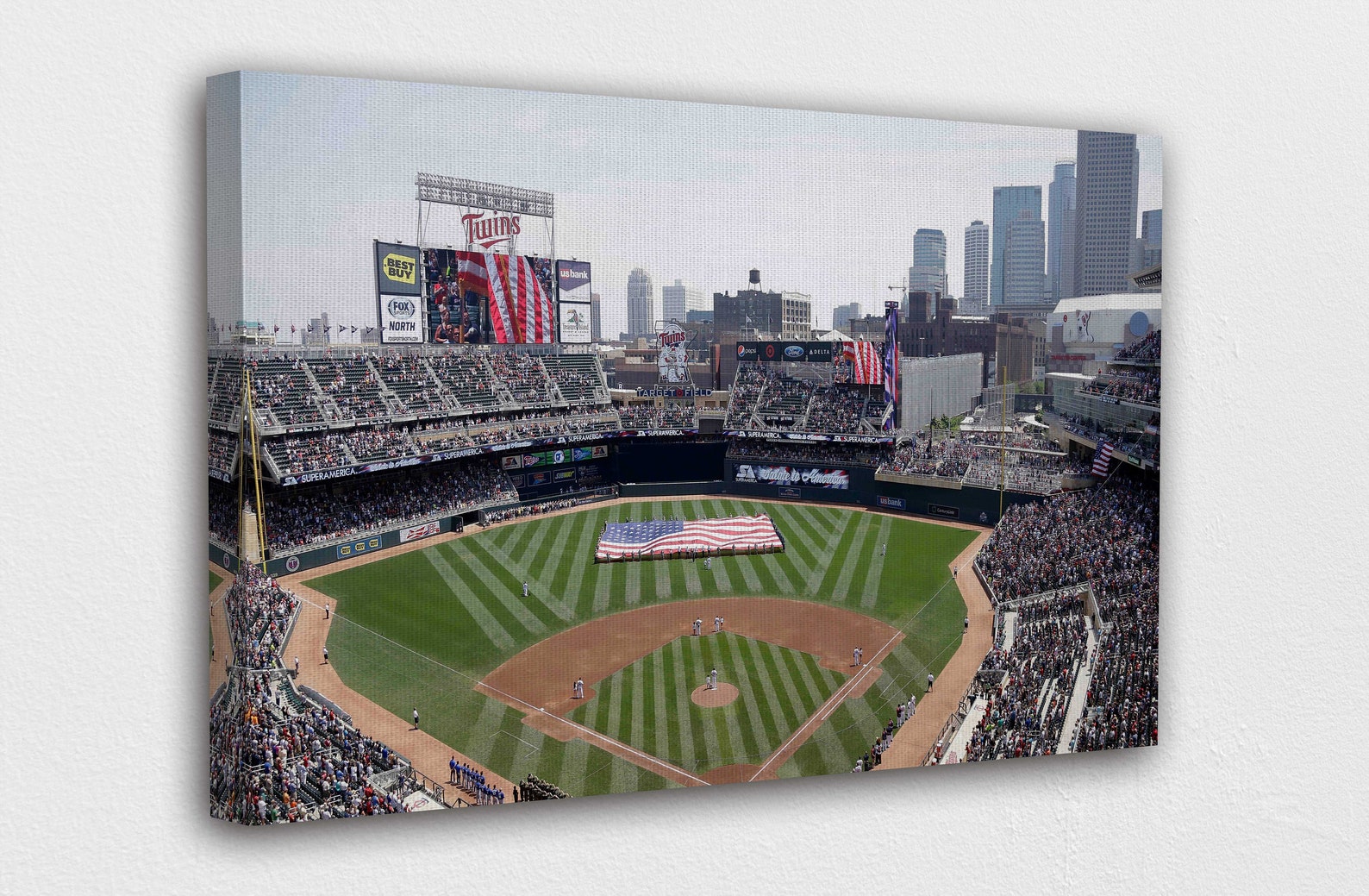 Target Field All Star Canvas Wall Art Design Poster Print - Etsy